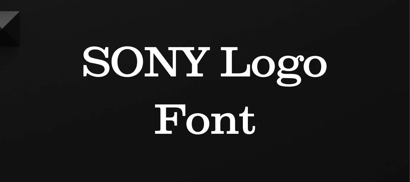Sony logo Font Free Download