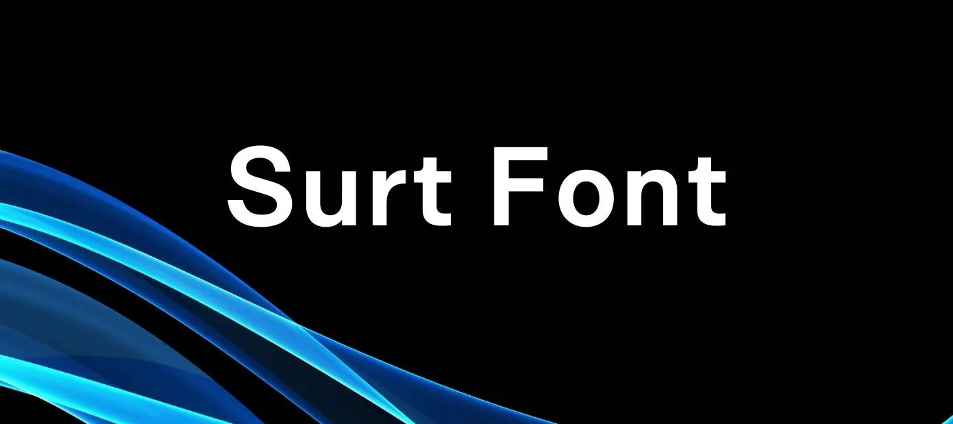 Surt Font Free Download