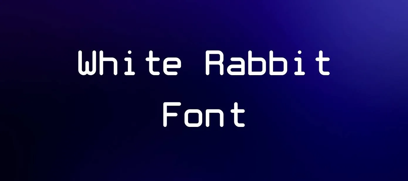 White Rabbit Font Free Download