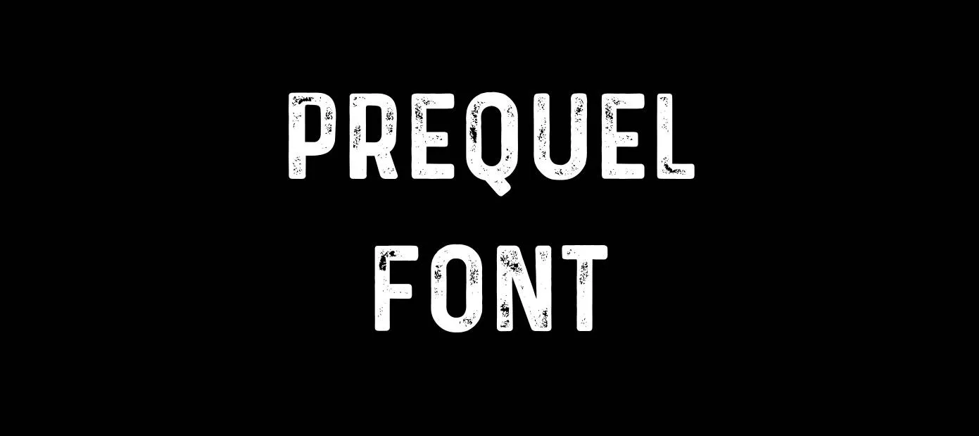 Prequel Font Free Download
