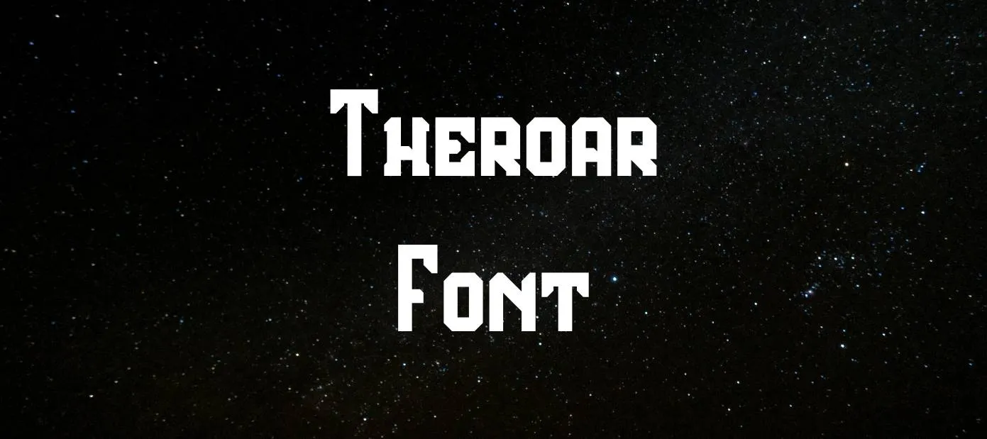 Theroar Font Free Download