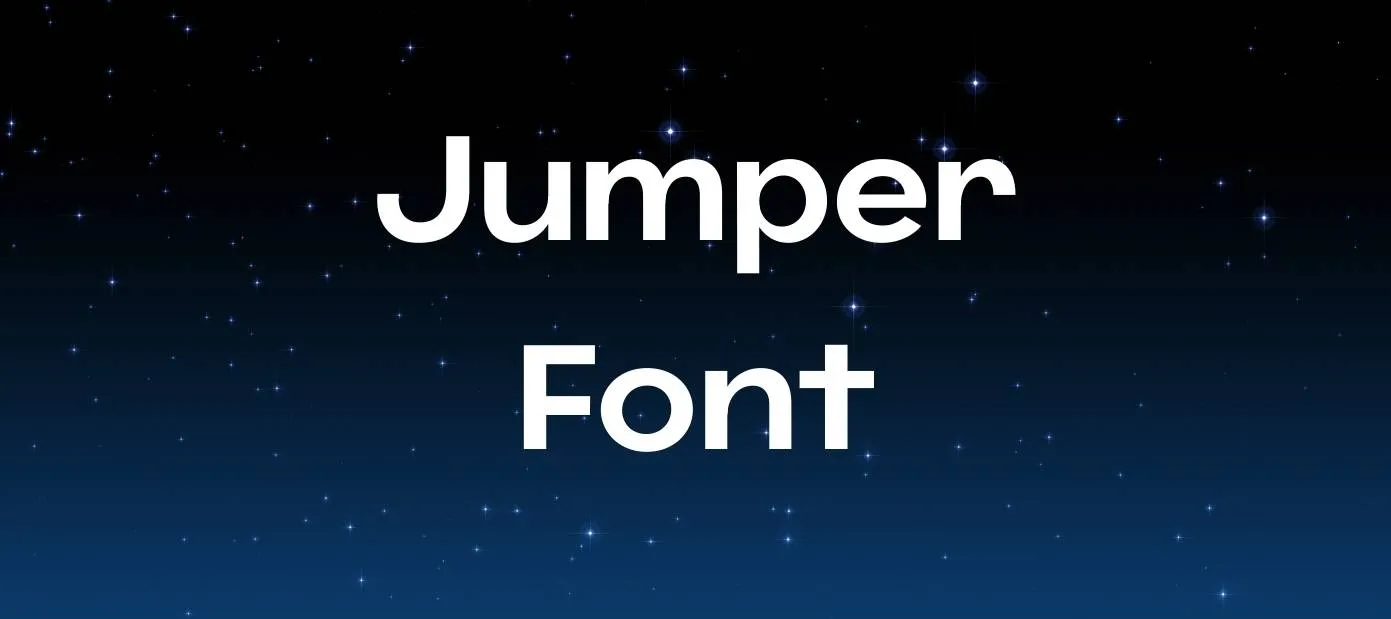 Jumper Font Free Download