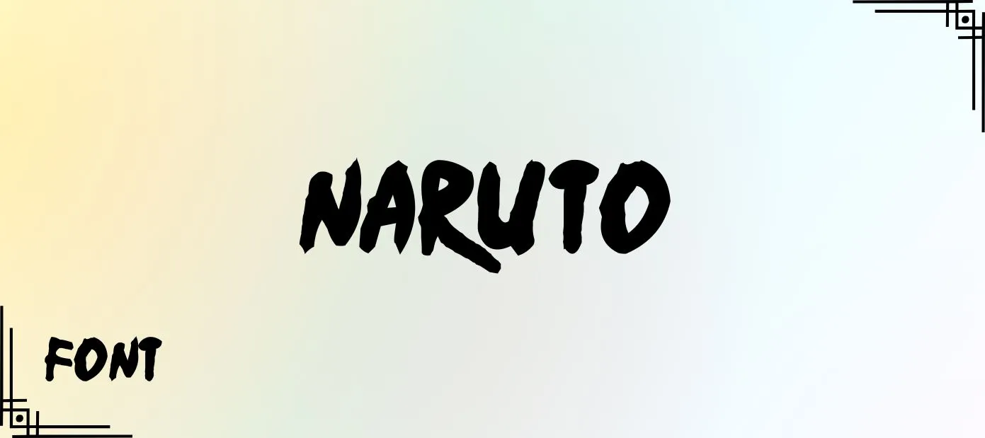 Naruto Font Free Download