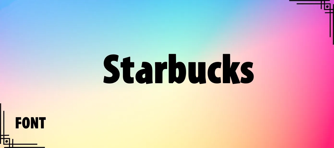 Starbucks Font Free Download