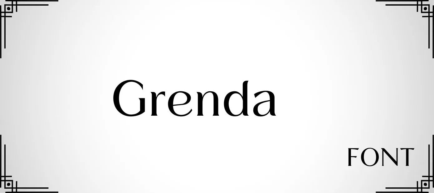 Grenda Font Free Download