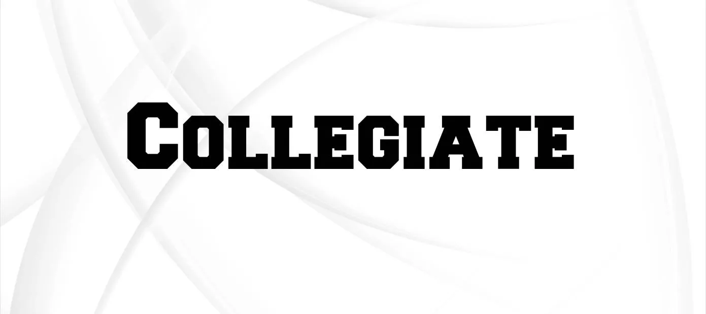 Collegiate Font Free Download