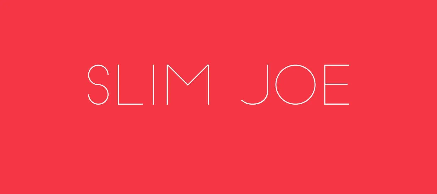 Slim Joe Font Free Download